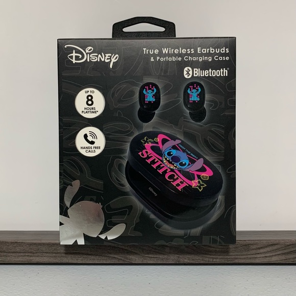 Disney | Headphones | Disney Lilo Stitch True Wireless Earbuds Portable Charging Casenew In Box ...